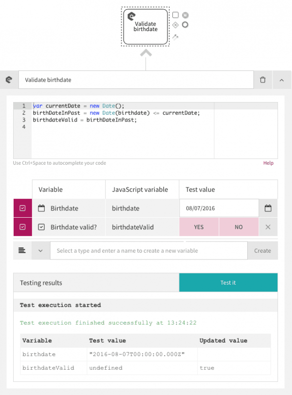 Building custom activity types using sub-processes - SAP Signavio