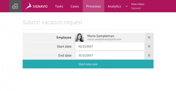 How to build a business days calculation workflow - SAP Signavio