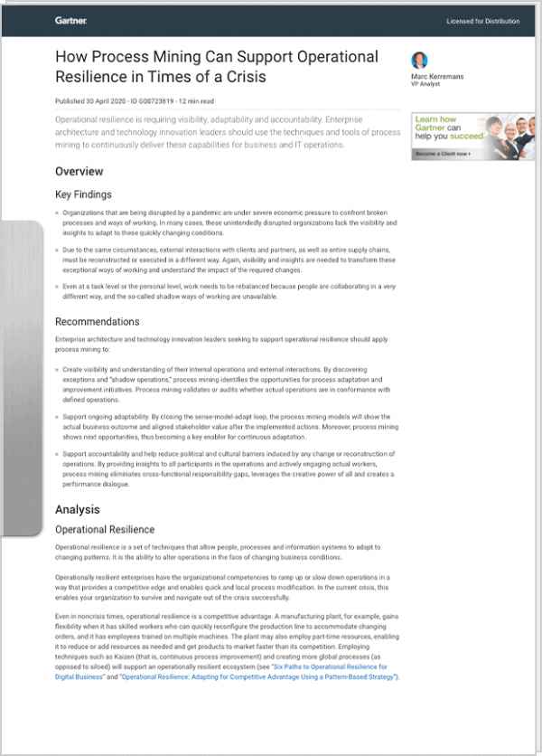 Your Guide to the Power of Process Mining - Signavio