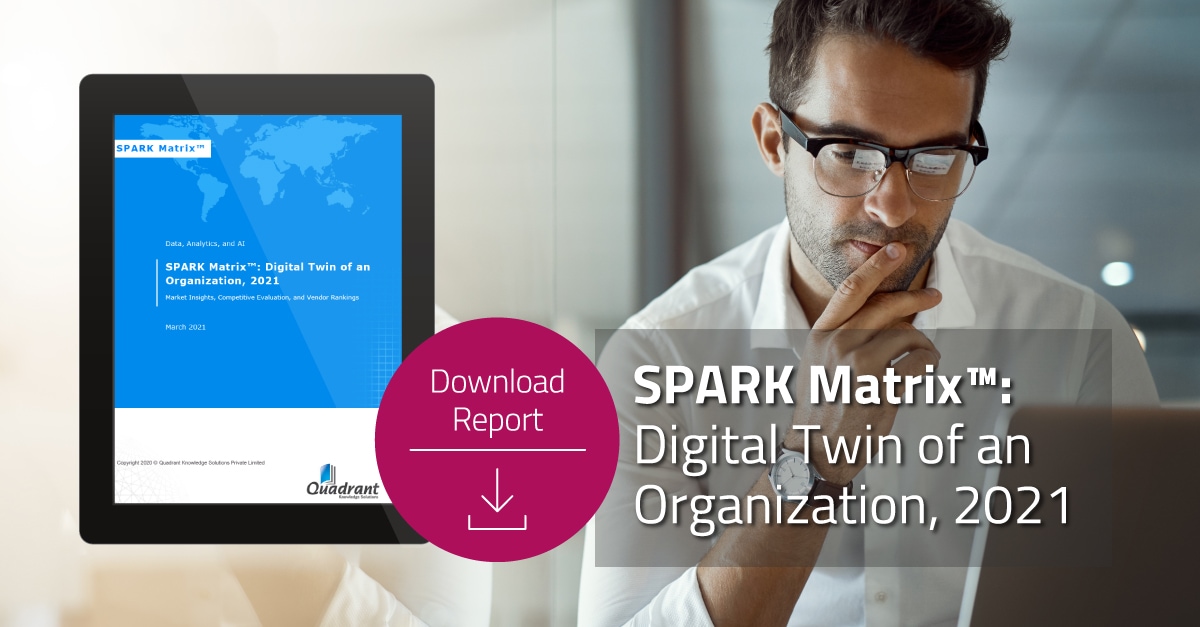 SPARK Matrix™: Digital Twin of an Organization, 2021 - SAP Signavio