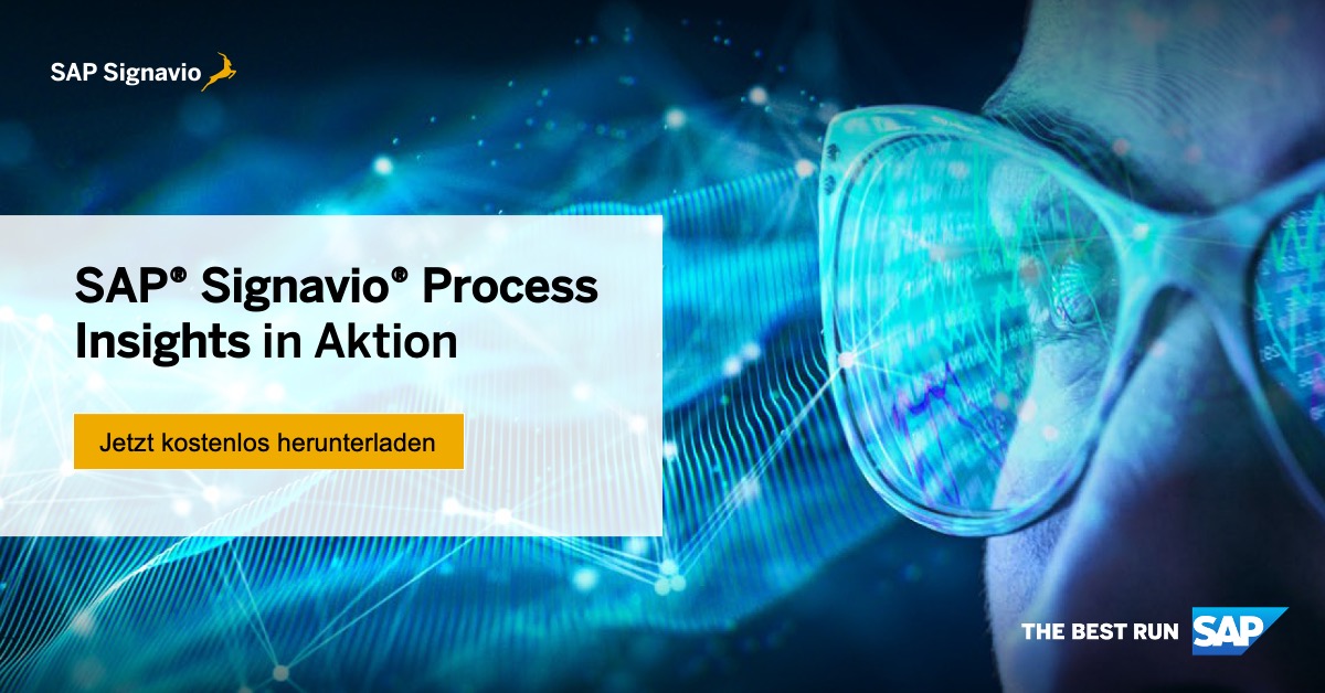 Sap® Signavio® Process Insights In Aktion Sap Signavio