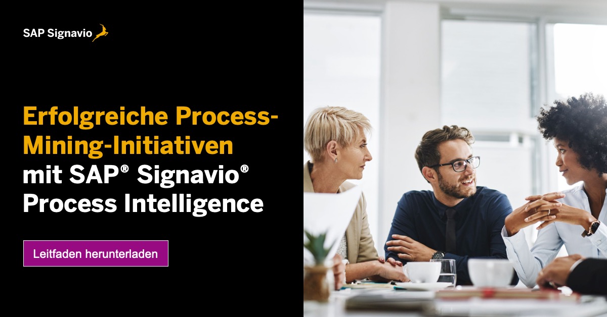 Erfolgreiche Process-Mining-Initiativen mit SAP® Signavio® Process ...
