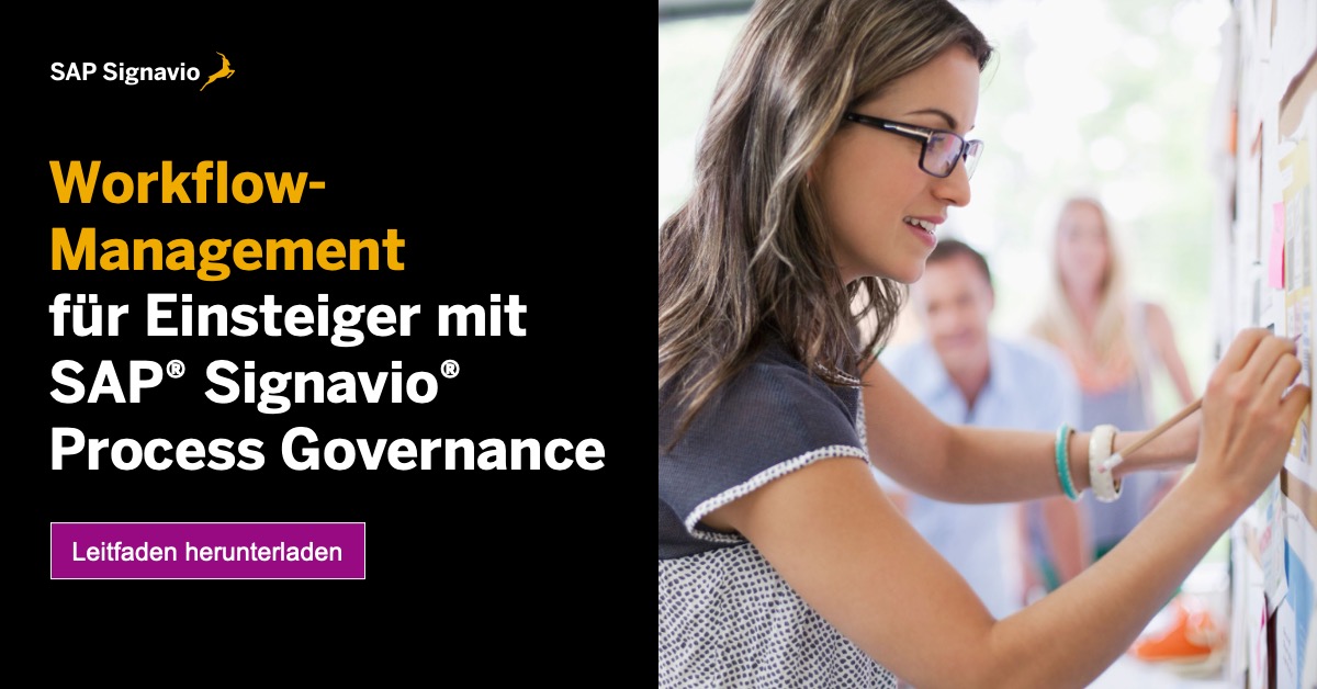Workflow-Management für Einsteiger mit SAP® Signavio® Process ...