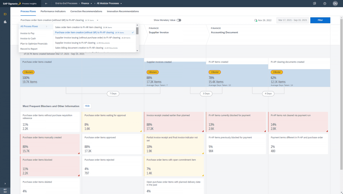 SAP Signavio Process Insights - The fastest path to process improvements