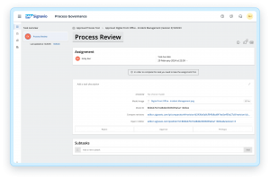 SAP Signavio Process Governance