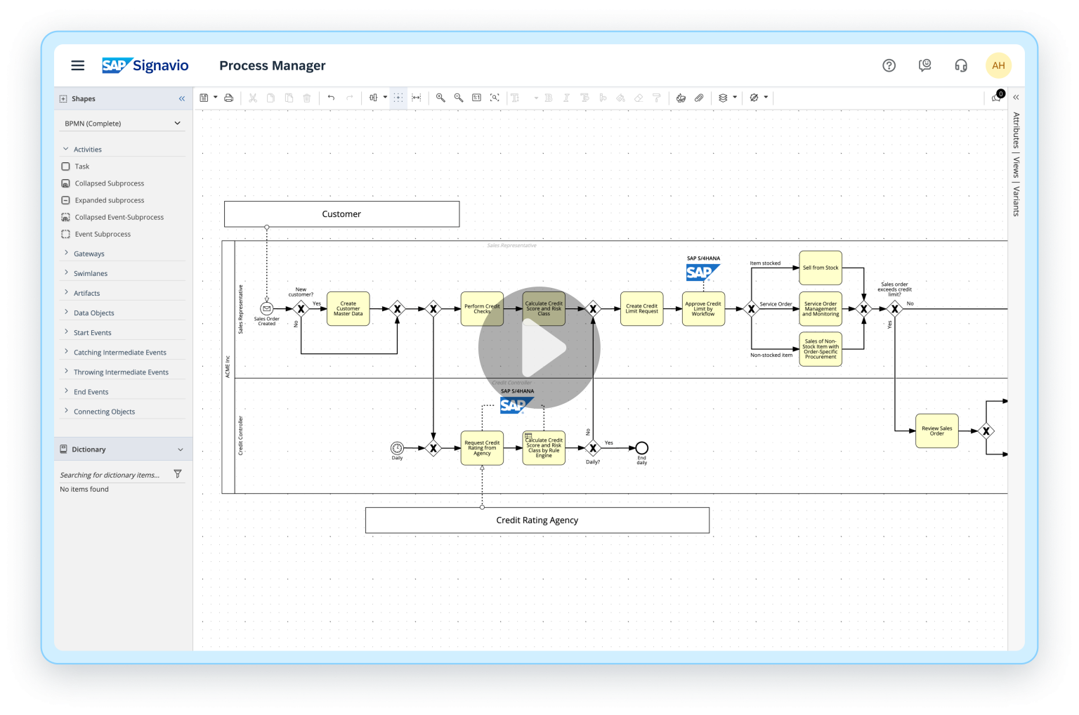 SAP Signavio Process Modeler - Best-Practice-Prozessmodellierung