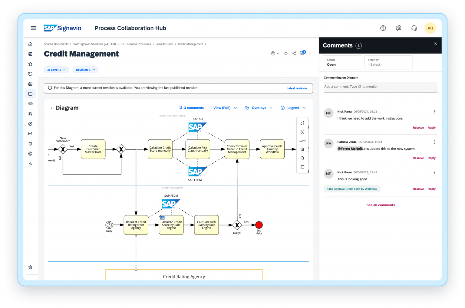 SAP Signavio Process Collaboration Hub
