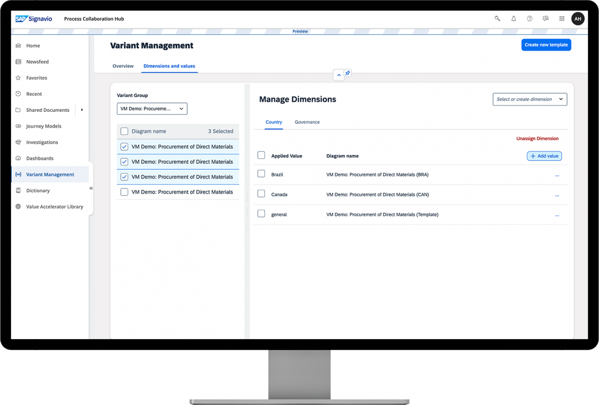 SAP Signavio Process Manager - Best-practice process modeling