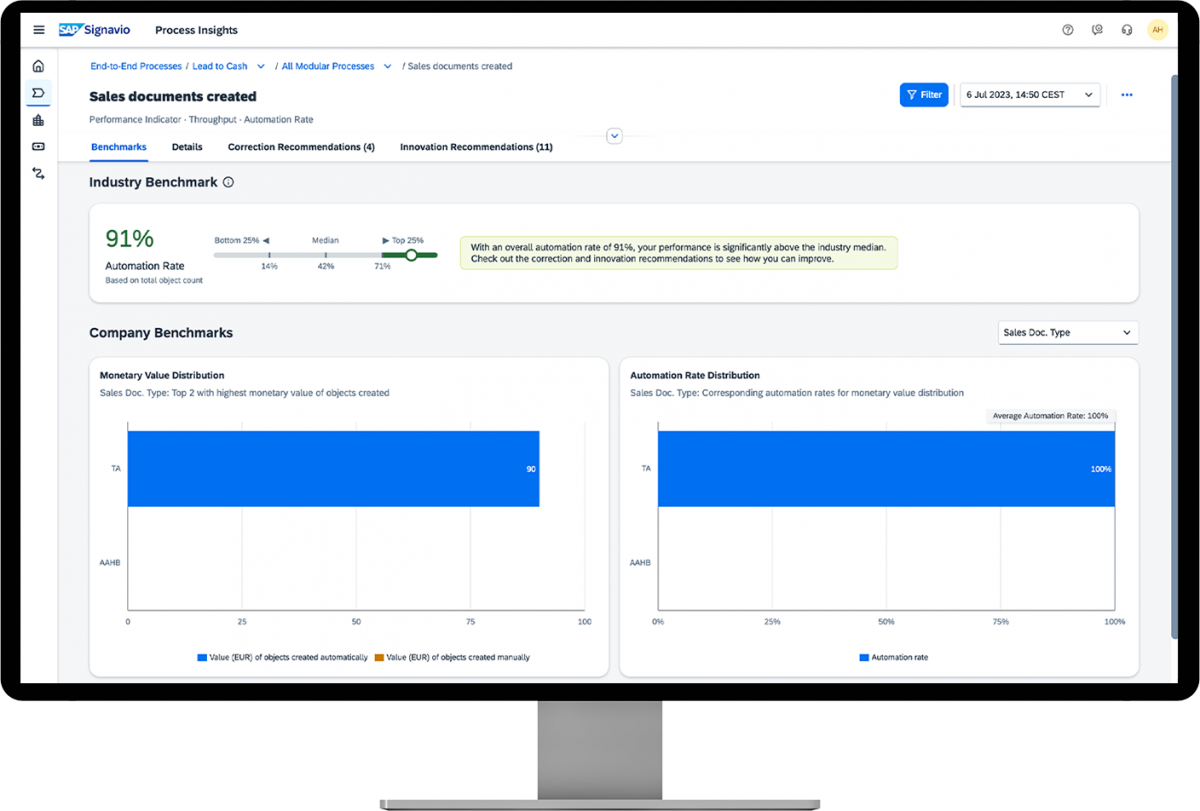SAP Signavio Process Insights - The fastest path to process improvements