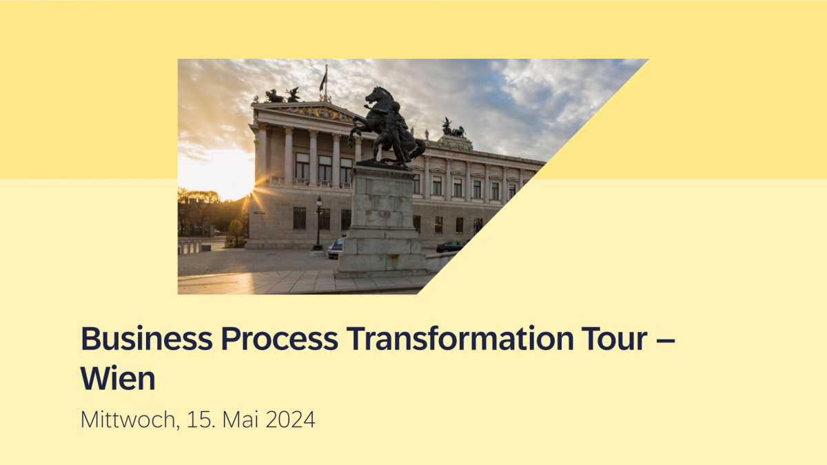 Welcome to Business Process Transformation Tour - SAP Signavio