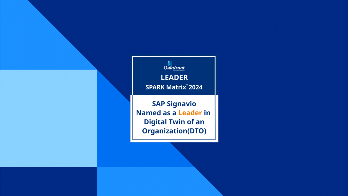 SAP Signavio: SPARK Matrix™ レポートのDigital Twin of an Organization (DTO ...