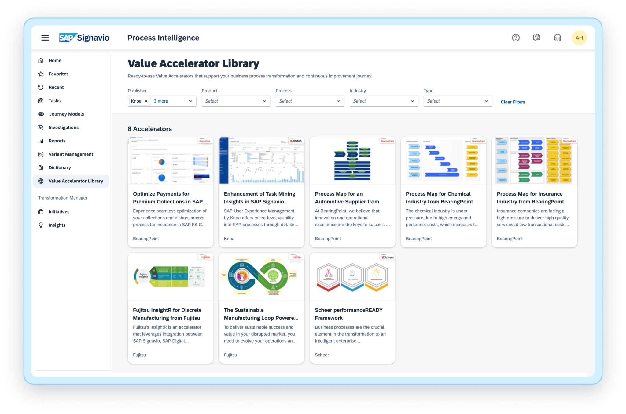 SAP Signavio Value Accelerator Library