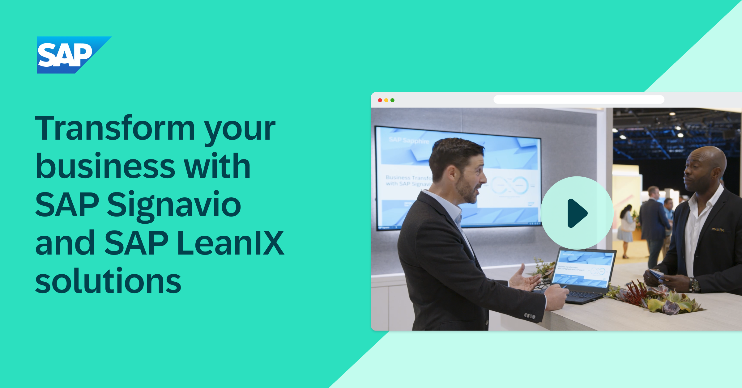 SAP Signavio Solution Tour - Transform your business towards ERP Cloud