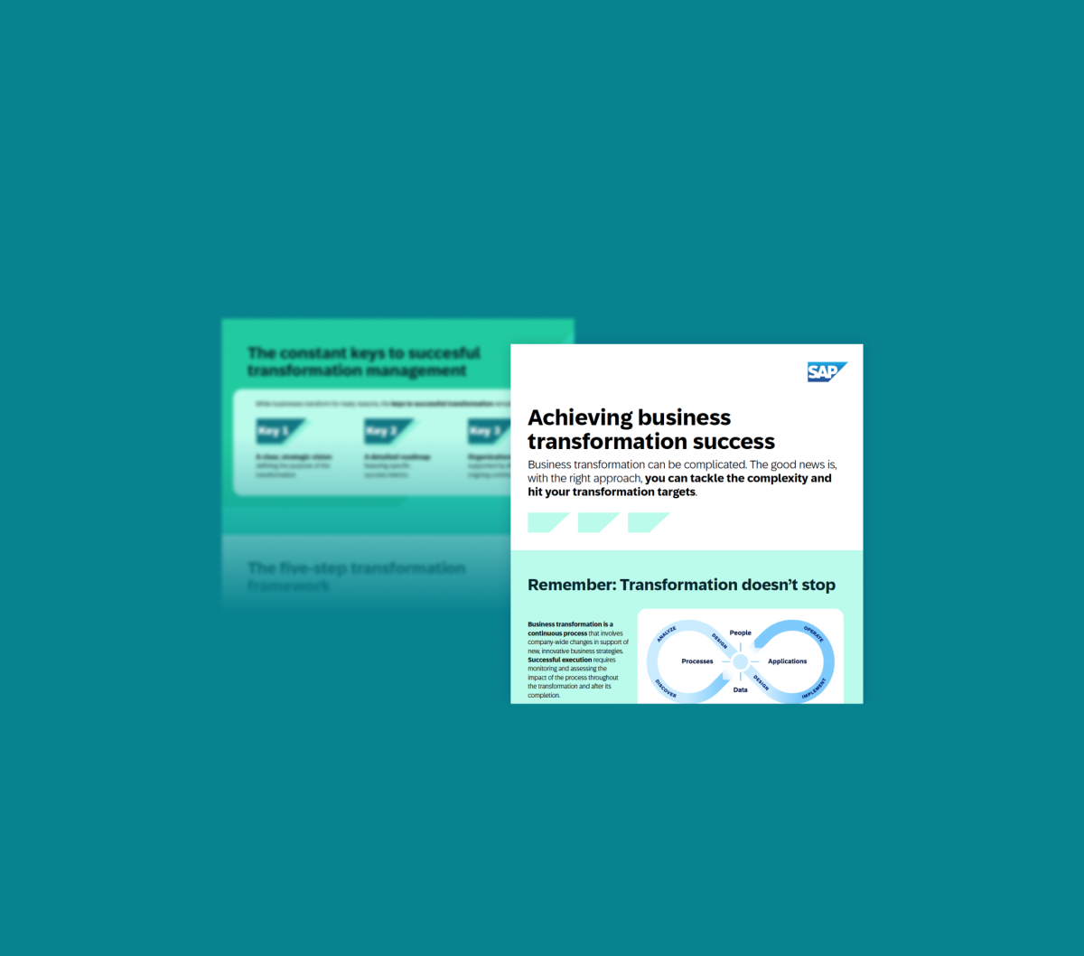 Managing ERP transformations efficiently - SAP Signavio