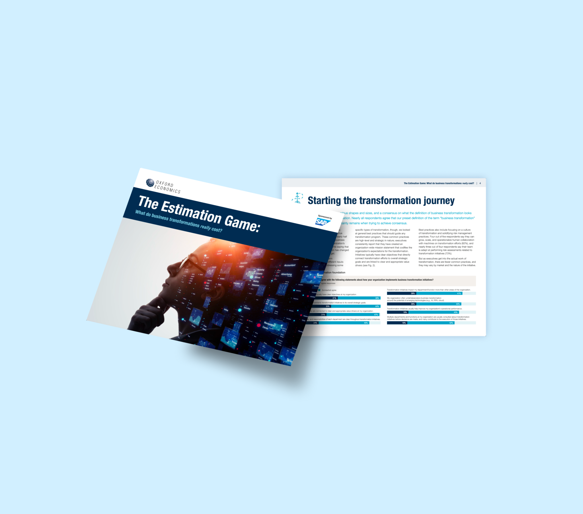 SAP Signavio Report - What do business transformations really cost?