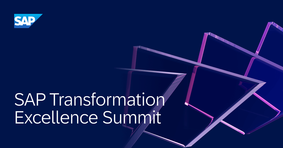SAP Transformation Excellence Summit 2025 - SAP Signavio