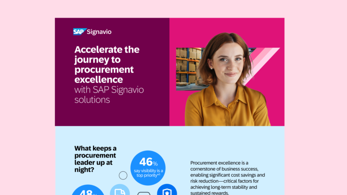 Procurement Excellence - SAP Signavio