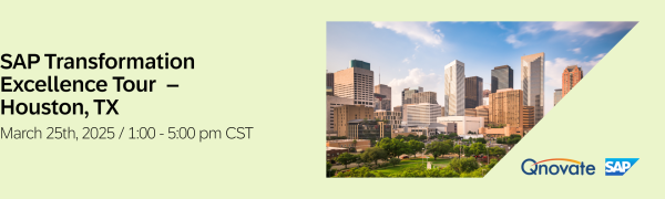 SAP Transformation Excellence Tour Houston - SAP Signavio