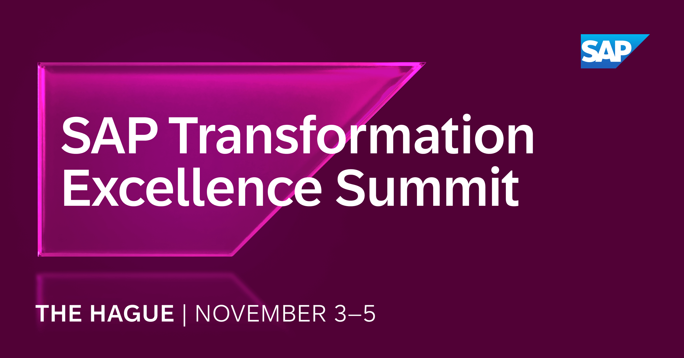 SAP Transformation Excellence Summit 2025 The Hague - SAP Signavio